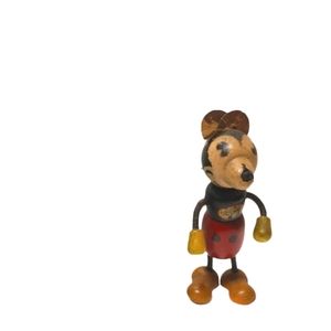 mickey - [[ | Other | Rare 90s Mickey Mouse Toy Disney Woodenearly ...